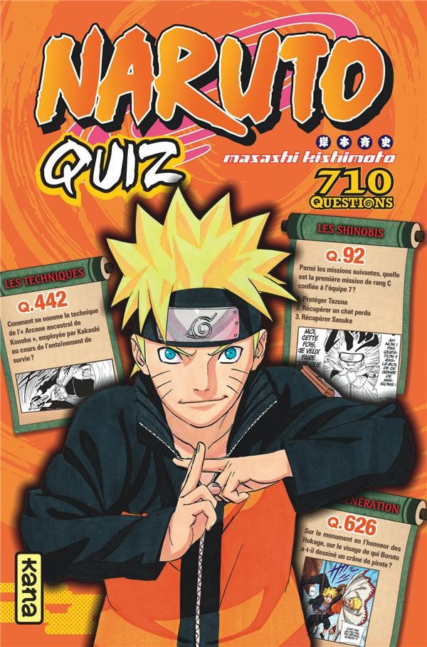 Naruto ; quiz ; 710 questions