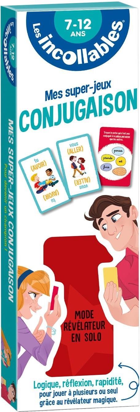 Les incollables ; mes super jeux ; conjugaisons - Livre