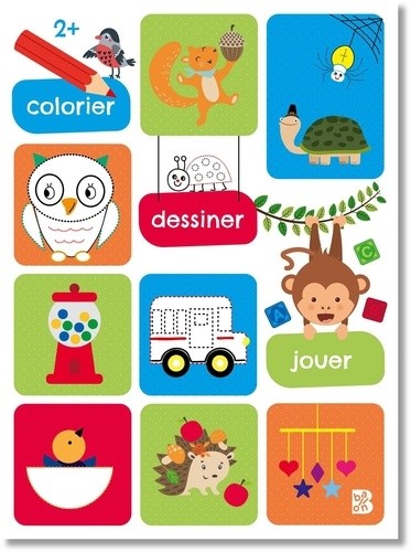 Colorier, dessiner, jouer - Livre